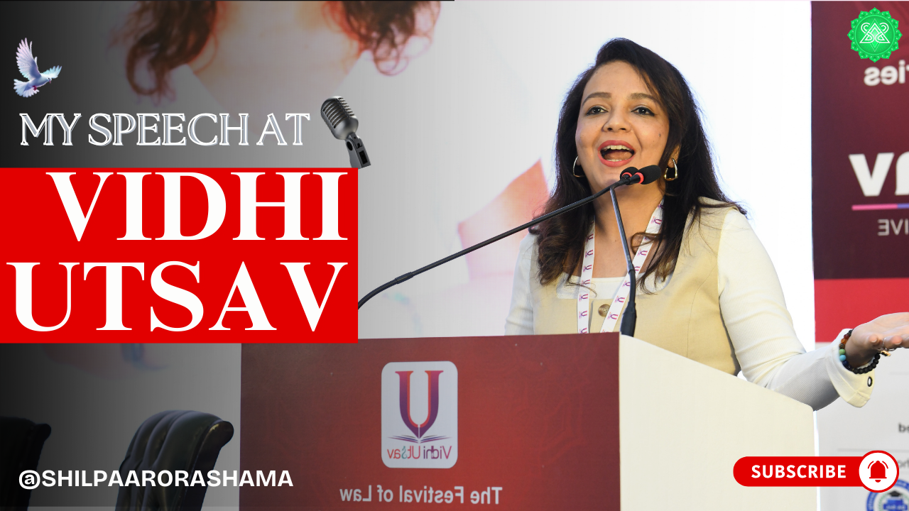 Unlock Your Full Potential: My Exclusive Manifestation Session at Vidhi Utsav - Shilpa Arora Sharma